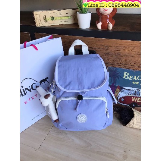 กระเป๋าเป้Kipling Basic City Pack S Backpack polyamide lilac วัสดุPolyamide100% เป้ขนาดกลาง ...
