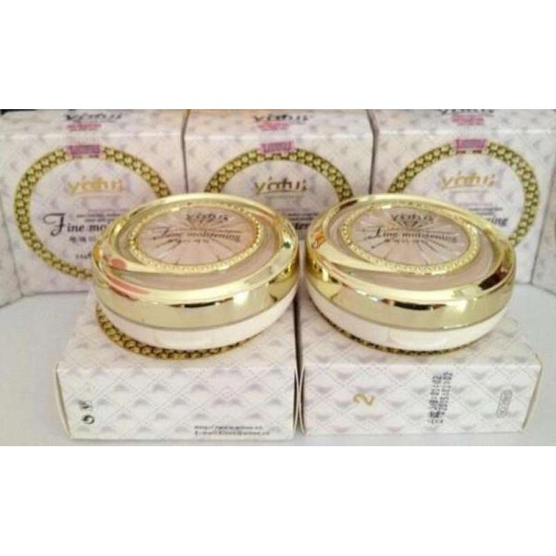 แป้งตลับ ยาฟู yafu 2ชั้น รุ่นยอดฮิต ตลับสีทอง | Shopee Thailand