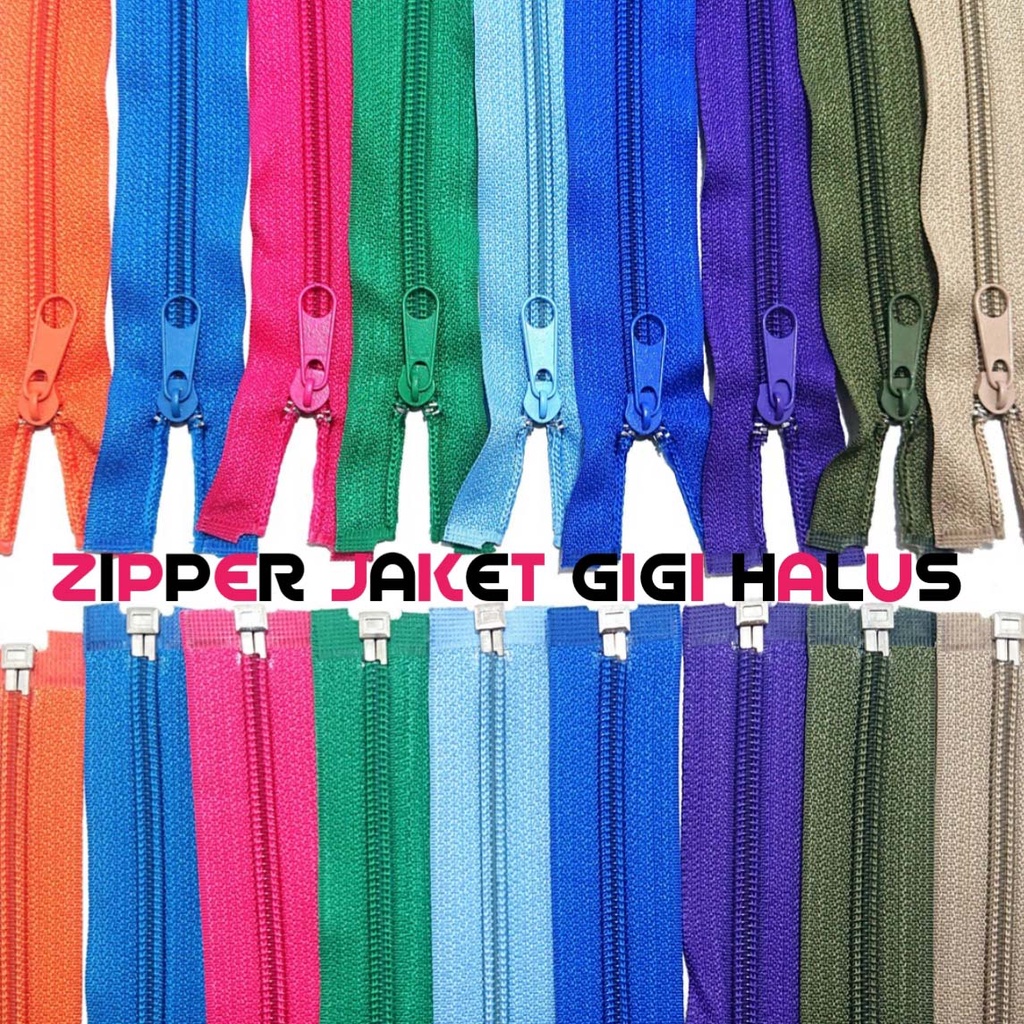 ZIPPER ZIPPER JACKET COIL 5 LENGTH 70 CM / 28 INCH UNIT | Shopee Thailand