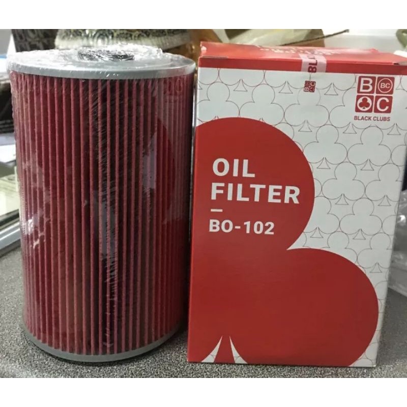 ไส้กรองน้ำมันเครื่อง ยี่ห้อ BC BO-102 ใช้สำหรับISUZU JCM HINO KT725 ...