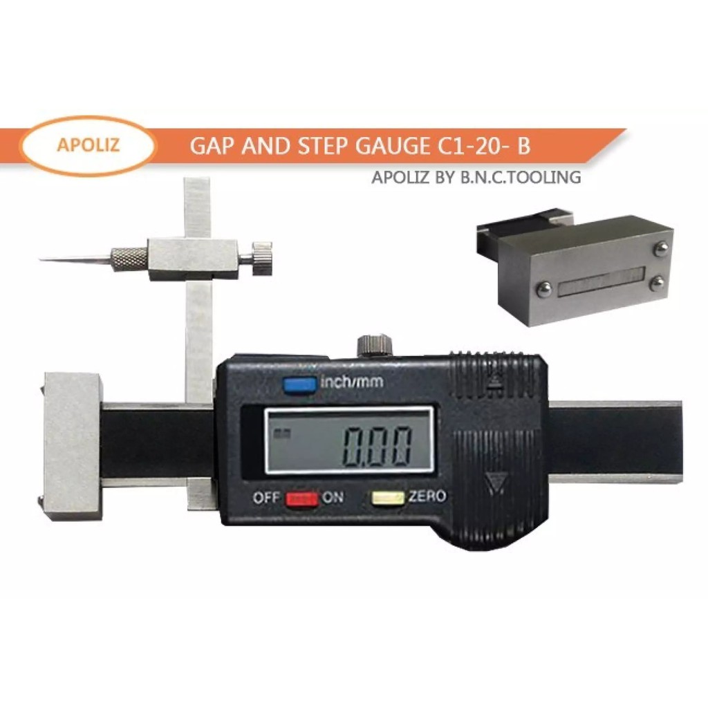 GAP AND STEP GAUGE, Apoliz Model C1-10-B ( 0 -10 mm) | Shopee Thailand
