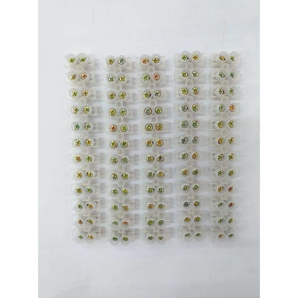 เต๋าต่อสาย (TERMINAL BLOCK) รุ่น X3-2012 (JX3) 20A (5ตัว/กล่อง ...