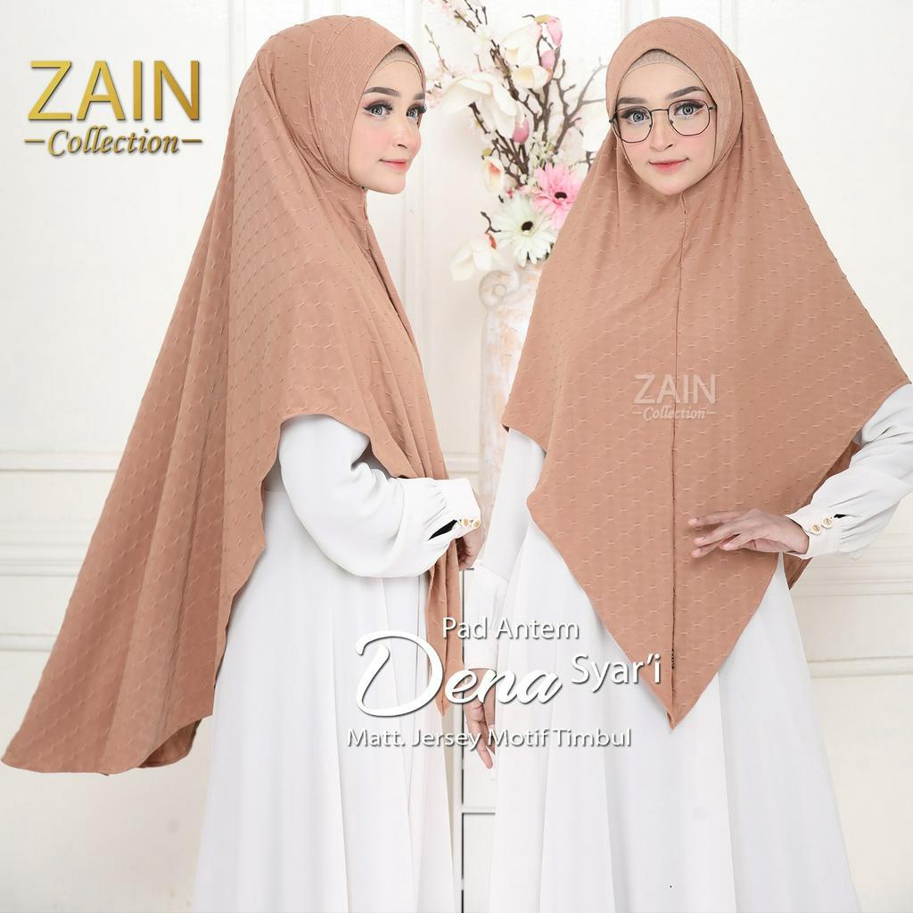Jilbab Syari Jumbo Dena Original Zain Collection | Shopee Thailand