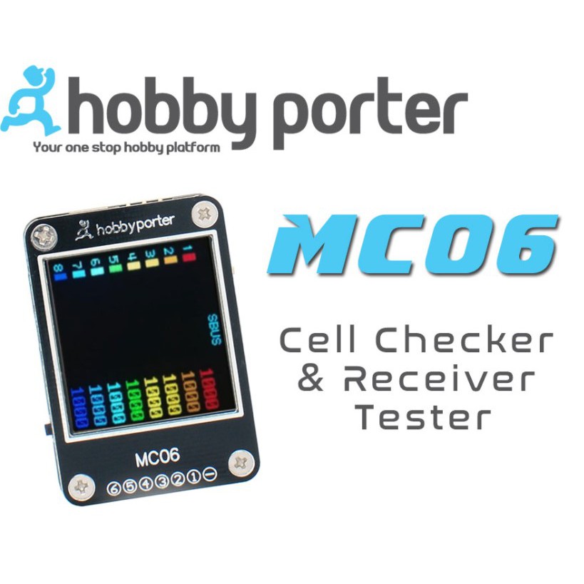 Hobby Porter MC06 6s Battery and Receiver checker and Tester (ส่งจาก ...