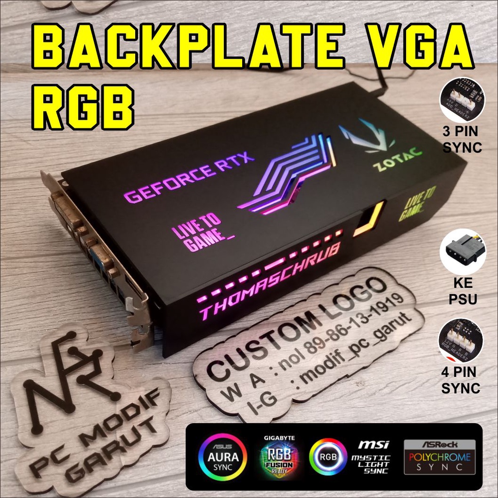 โลโก้ที่กําหนดเอง Full BACKDROP VGA LED | Shopee Thailand