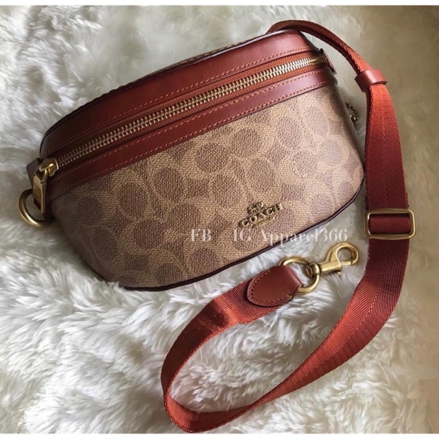 COACH SIGNATURE FANNY PACK | Shopee Thailand