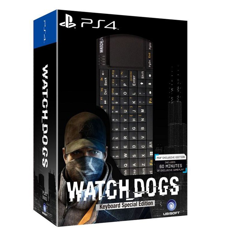 PS4: Watch Dog Keyboard Special Edtion (Zone 3) | Shopee Thailand