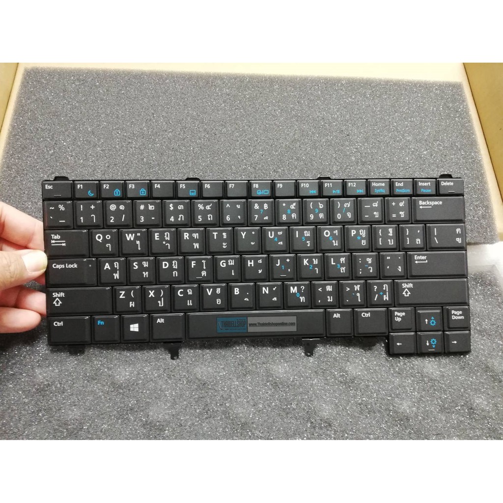 Keyboard Dell Latitude E6440 Thai/eng (Part: DC8FG) ของแท้จาก Dell ...