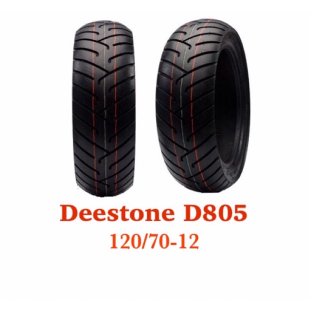 DEESTONE D805 ยางนอก 120/70-12 (ไม่ใช้ยางใน) | Shopee Thailand