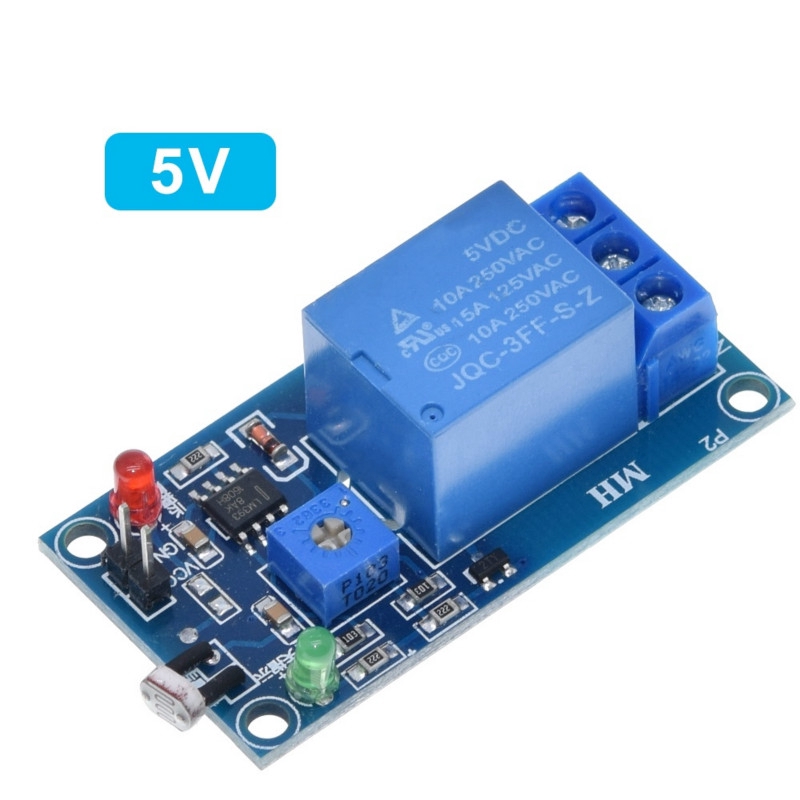 โมดูลเซนเซอร์ตรวจจับแสง 5V 12V 5V 12V Light Photoswitch Sensor Switch ...