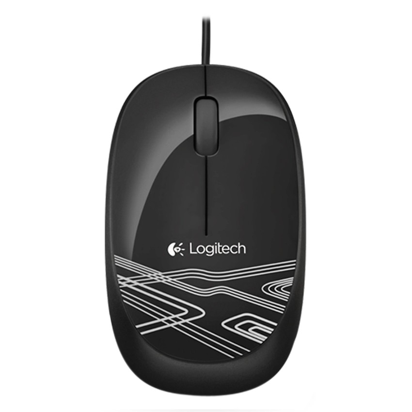 Logitech Corded Mouse - M105 Black | Shopee Thailand