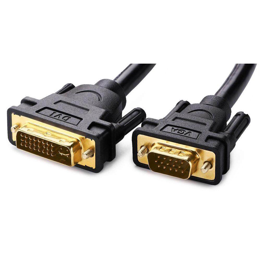 UGREEN รุ่น 11617 DVI (24+5) M to VGA M Cable 1.5M | Shopee Thailand
