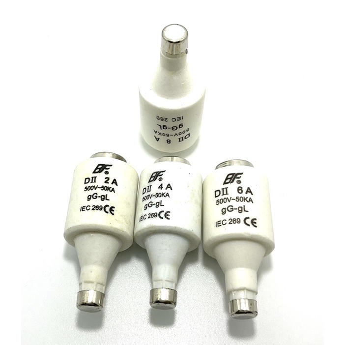 ฟิวส์ขวด รุ่น DII 500V-50KA มี 2A,4A,6A,8A,10A,16A,20A,25A | Shopee Thailand