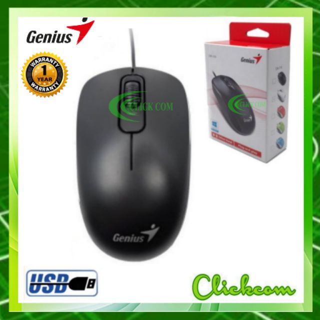 Genius USB Optical Mouse (DX-110) เมาส์ออปติคัล | Shopee Thailand
