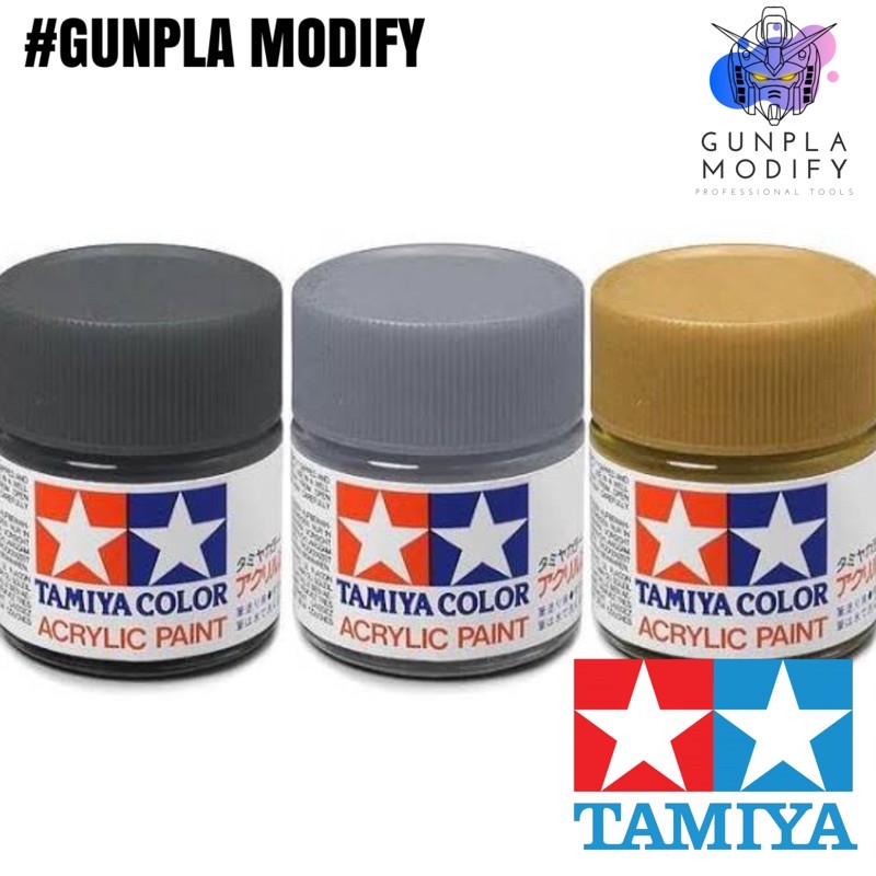 TAMIYA X10 X11 X12 สีสูตรอะคริลิค Acrylic 10 ml | Shopee Thailand
