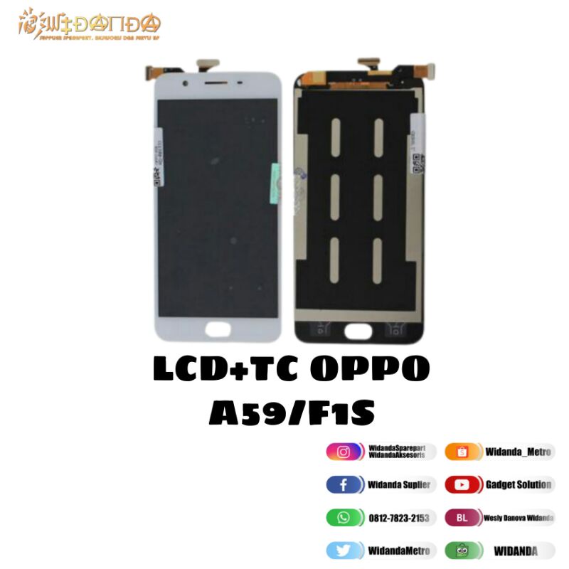หน้าจอ Lcd และ TC OPPO A59 F1S | Shopee Thailand