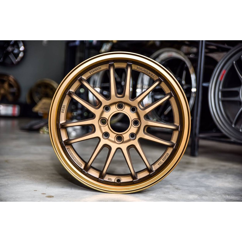 RE30 สีน้ำตาลไหม้ ล้อขอบ 15x7 ET35 | Shopee Thailand