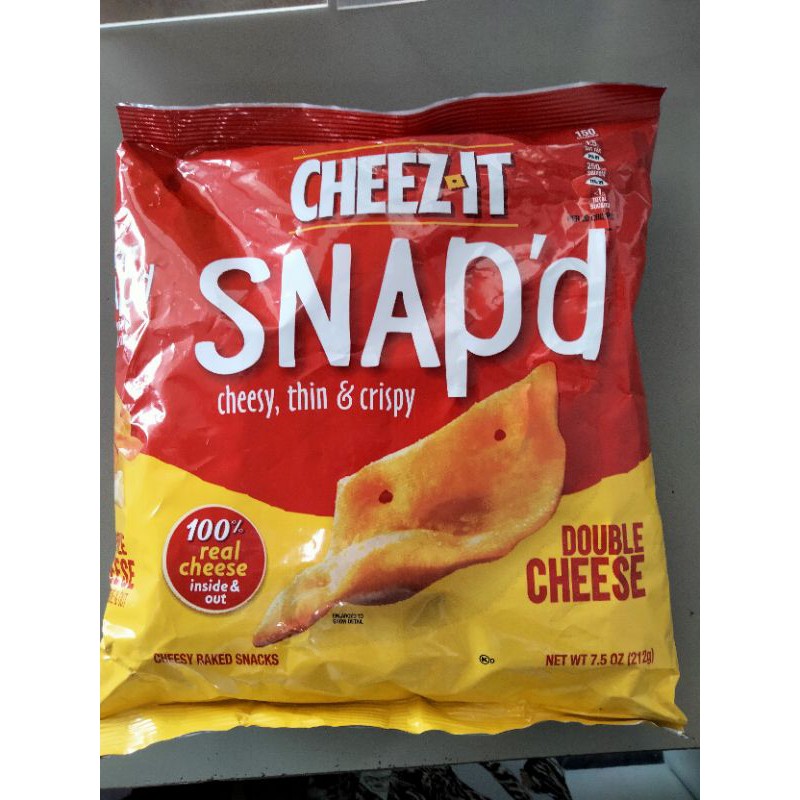Cheez-it Snap'd Double Cheese 7.5 Oz. | Shopee Thailand