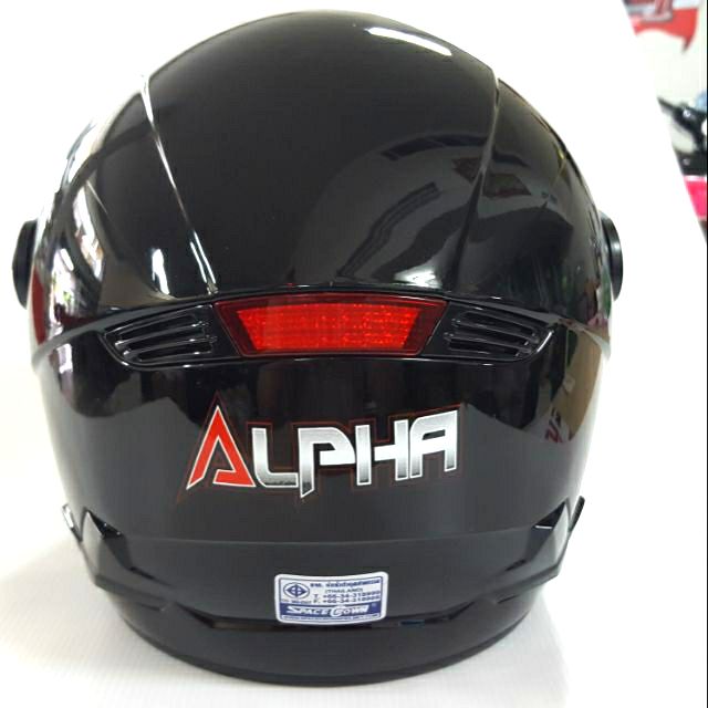 หมวกกันน็อค Space Crown รุ่น ALPHA | Shopee Thailand