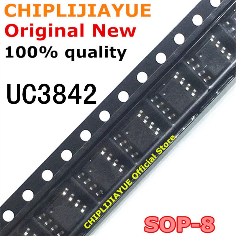5-20PCS UC3842 SOP8 UC3842A 3842B SOP UC3842B 3842 SOP-8 SMD ใหม่และชิป ...