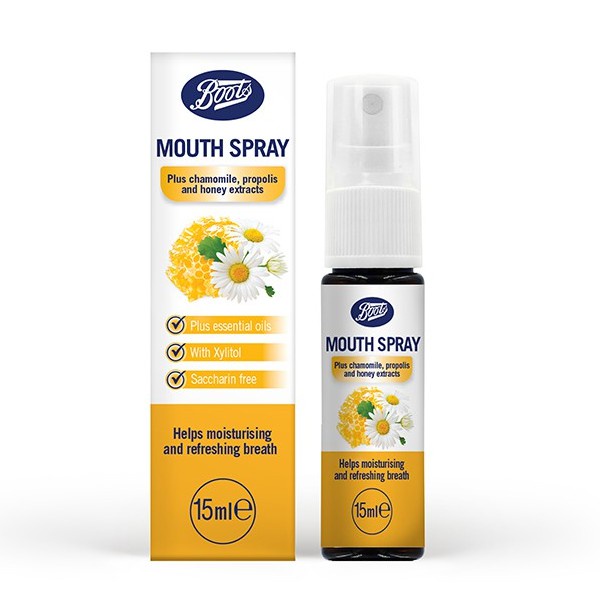 ของแท้/พร้อมส่ง Boots OTC Mouth Spray 15ml. บู๊ทส์ เม้าท์ สเปรย์ สเปรย์ ...