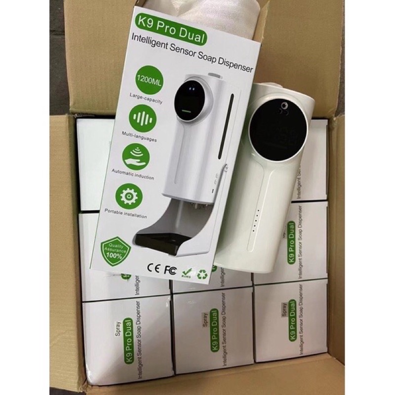 [พร้อมส่ง]K9 Pro Dual วัดหัววัดมือก็ได้ ภาษาไทย แบบเจลและสเปรย์เครื่อง ...