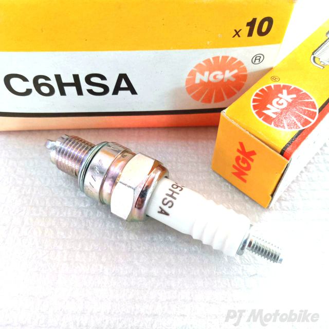 หัวเทียน(NGK) C6HSA (DREAM100, NICE100, WAVE100, KAZE) | Shopee Thailand