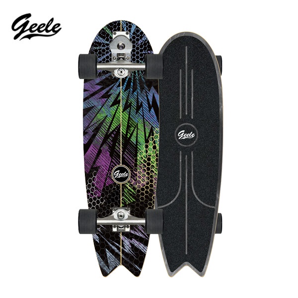 Geele S7 33inch Surfskate, เซิร์ฟสเก็ตจีลี (S7 33นิ้ว) | Shopee Thailand