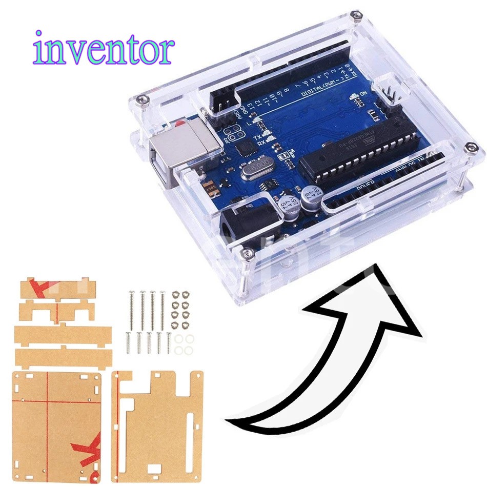 Uno R3 เคสกล่องอะคริลิคใสสําหรับ Arduino Uno R3 Case | Shopee Thailand