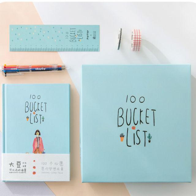 (พร้อมส่ง)แพลนเนอร์ 100 bucket list box set | Shopee Thailand