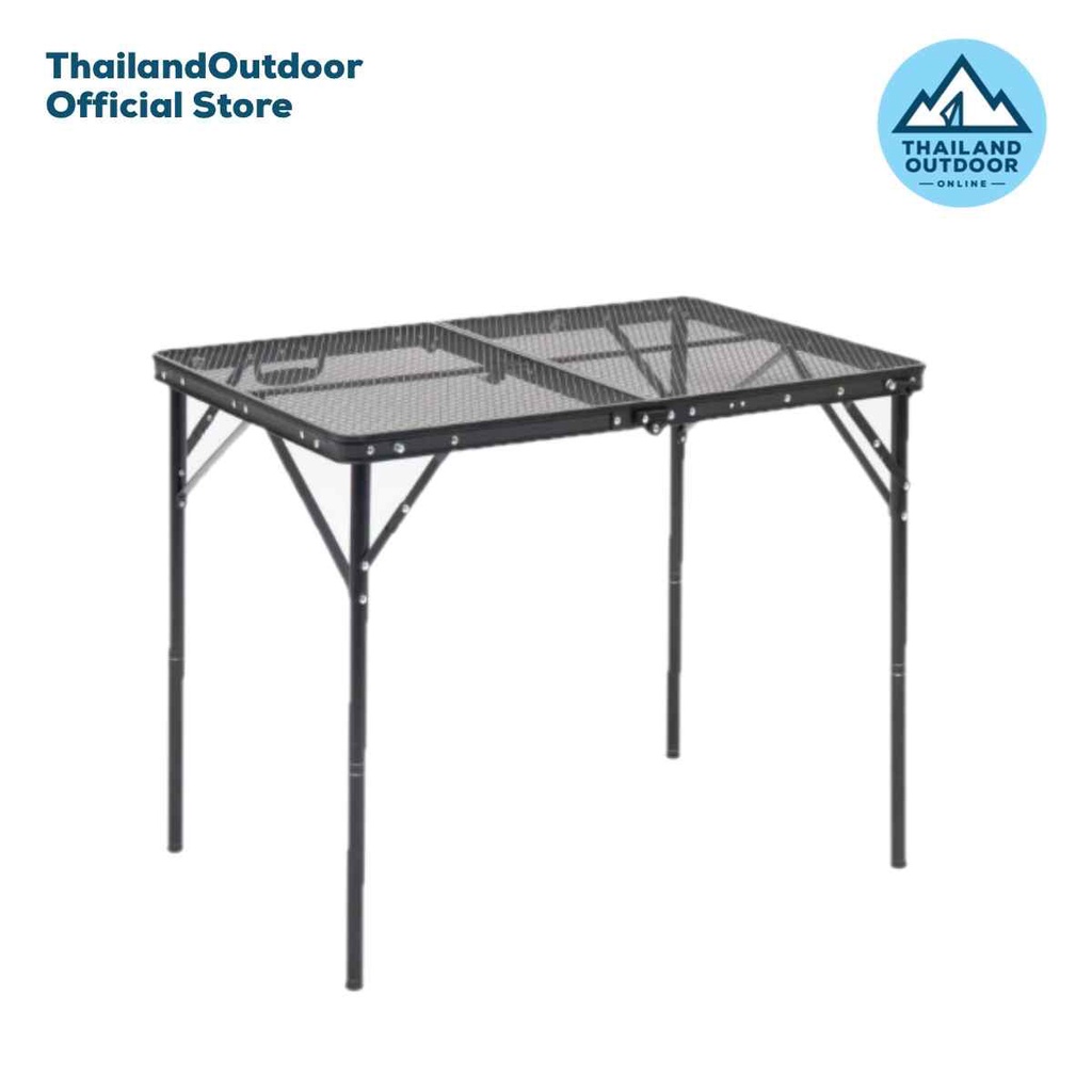 Blackdeer โต๊ะ รุ่น iron mesh folding table 90 CM | Shopee Thailand