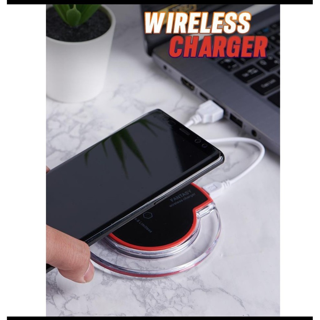 แท่นชาร์จโทรศัพท์มือถือไร้สาย ที่ชาร์จแบบไร้สาย QI Standard Wireless ...