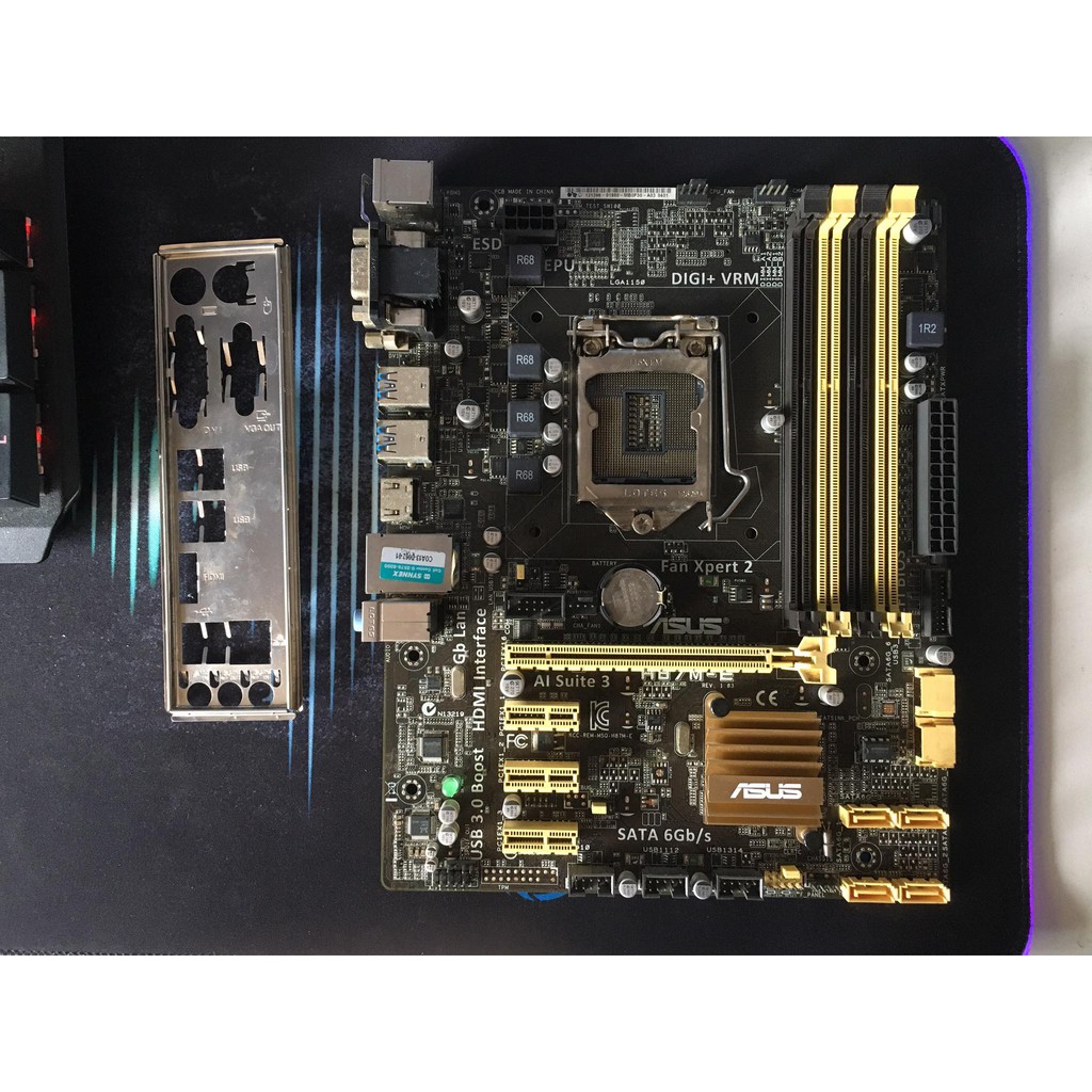 เมนบอร์ด Asus H87M-E | Shopee Thailand