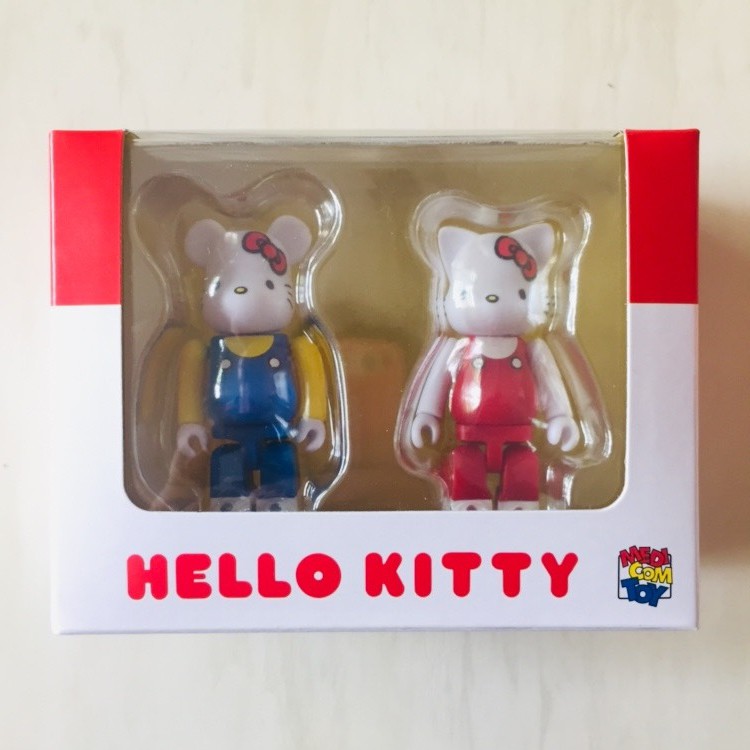 Bearbrick 100% Hello Kitty 2 Pack Set. | Shopee Thailand