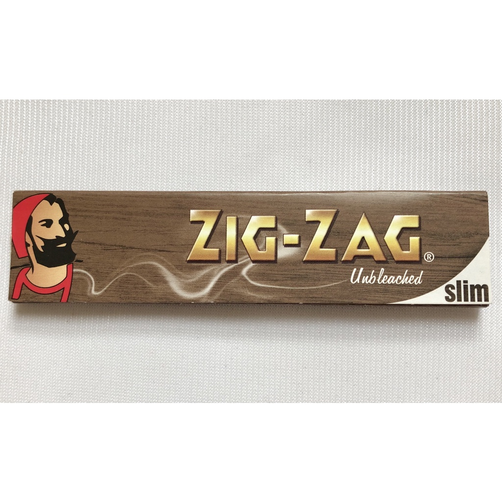 ZIG-ZAG Unbleached Slim King size PAPER+FREE 5 ZIG-ZAG FILTERS / กระดาษ ...