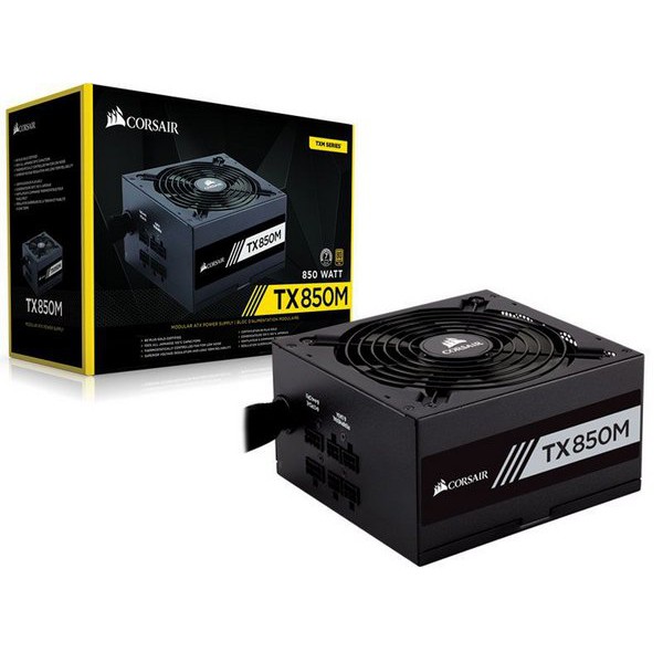 POWER SUPPLY (อุปกรณ์จ่ายไฟ) CORSAIR 850W TX850M (80+ GOLD) | Shopee Thailand