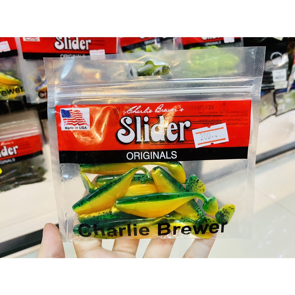 เหยื่อ SLIDER CHARLIE SHAD | Shopee Thailand