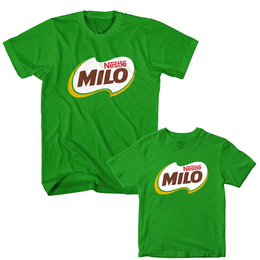 เสื้อยืดทุกวันdailyเสื้อยืด ลาย Milo's Father's Day สีเขียว สําหรับ ...