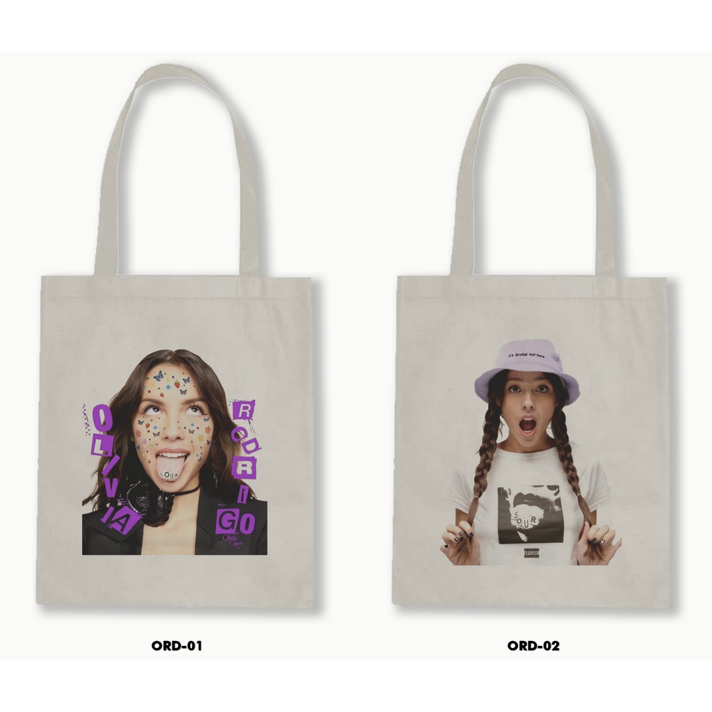 Premium Zipper Tote Bag - Olivia Rodrigo 1 | Shopee Thailand