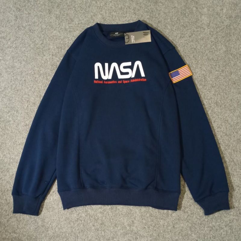 เสื ้ อสเวตเตอร ์ Nasa H &M | Shopee Thailand