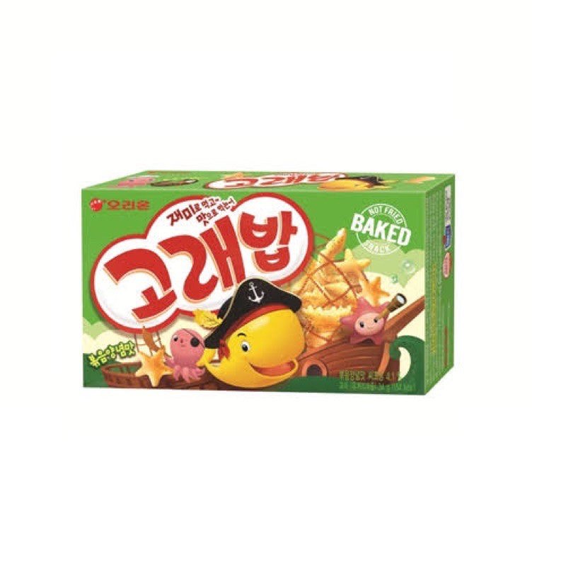 ขนมเกาหลีอบกรอบรูปปลา Orion goraebab | Shopee Thailand