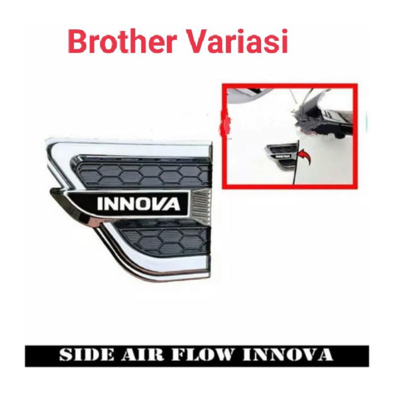 ช่องลมข้างสําหรับรถ innova air flow activo | Shopee Thailand