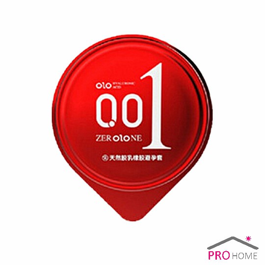 สัมผัสแนบสนิท ถุงยางอนามัยบางเฉียบ 0.001 มม. Olo 001 Comdoms (1ชิ้น) สารหล่อลื่นแบบธรรมชาติ ...
