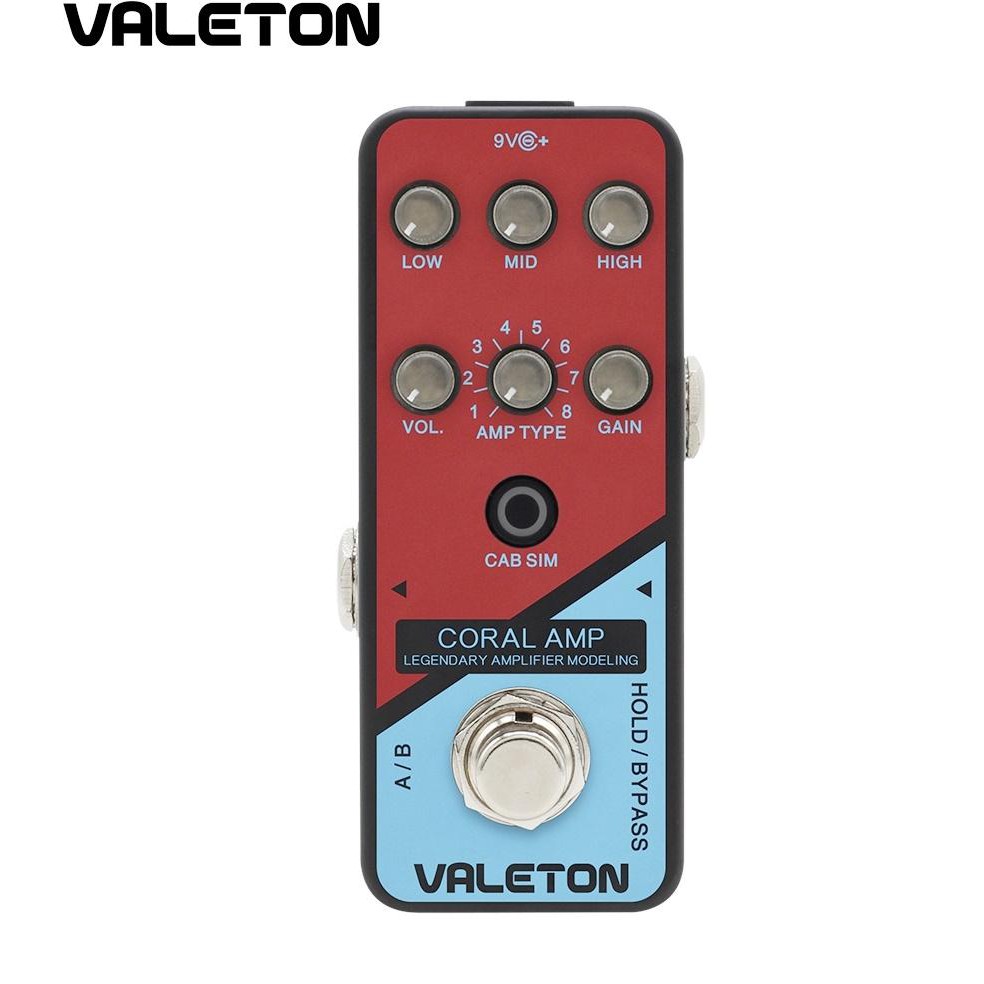 Valeton Coral Amp เอฟเฟกจำลองเสียงแอมป์ 16รุ่นยอดนิยม ของแท้100% ...