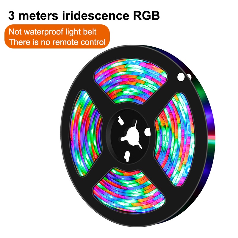 แถบไฟ LED RGB 2835 Luces เทปโคมไฟ แบบยืดหยุ่น DC5V บลูทูธ อินฟราเรด ...