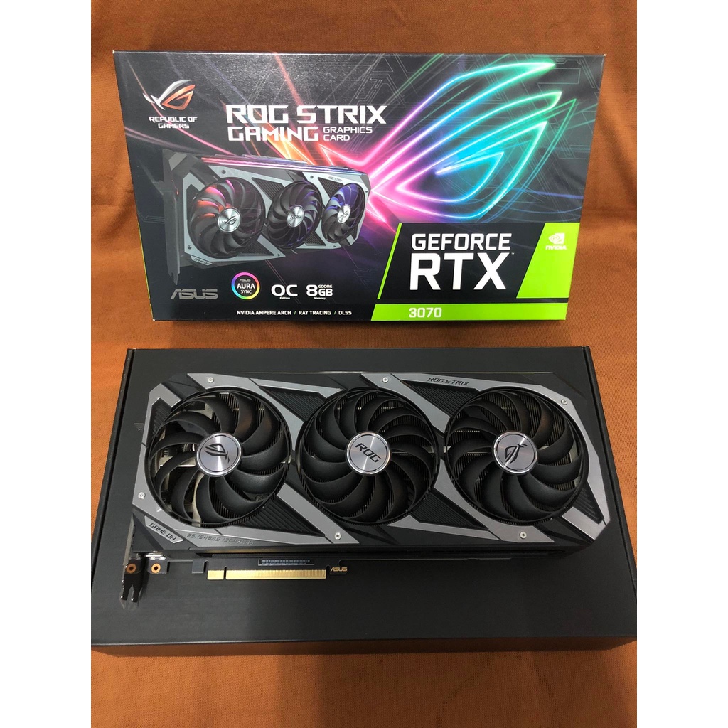 [ไม่ลดแรงขุด] ASUS ROG STRIX RTX3070 O8G GAMING สภาพน้อง ๆ มือหนึ่ง ...