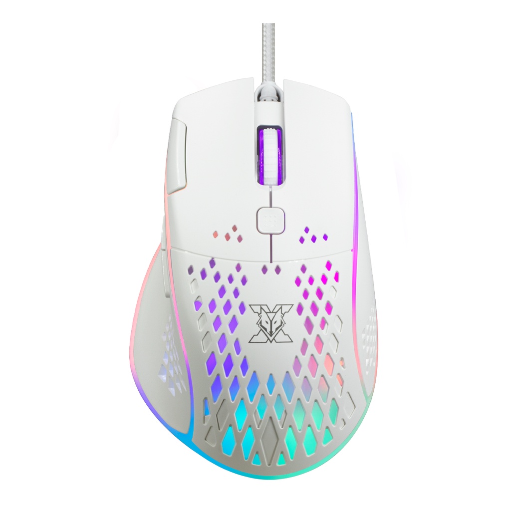 เมาส์มาโคร NUBWO X42 SOLAKA RGB Mouse Macro เมาส์เกมมิ่ง ประกันศูนย์ 2 ...