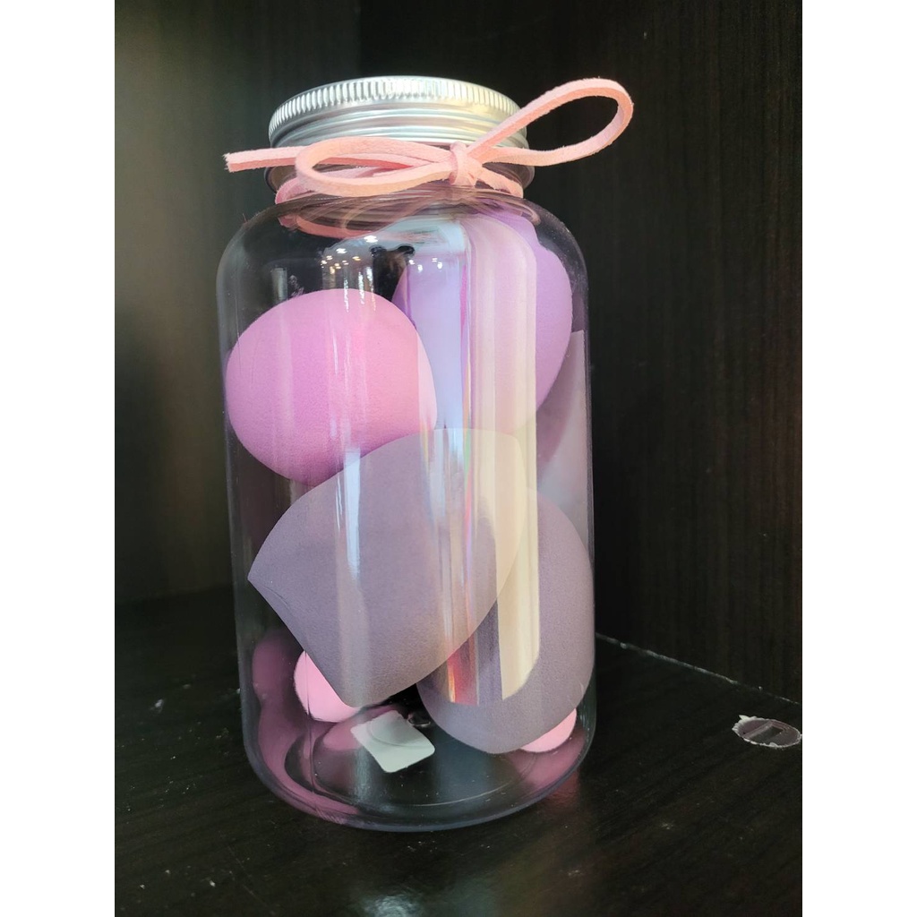 พัฟเกลี่ยรองพื้น Set SAVE MY COSMETICS SOAK SPONGE MIMI 5ชิ้น เนื้อนิ่ม ...