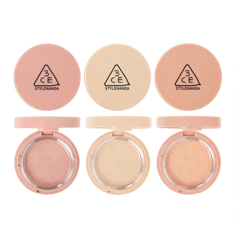 3CE Glow Beam Highlighter (Go To Show, Take A Moment, Real Side, Pink ...