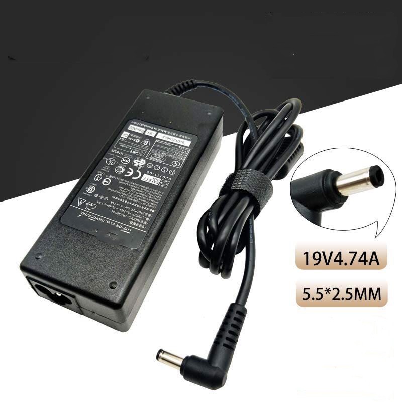 OEM Adapter ASUS ที่ชาร์จ Notebook 19V4.74A หัวใหญ่ 5.5x2.5MM | Shopee ...